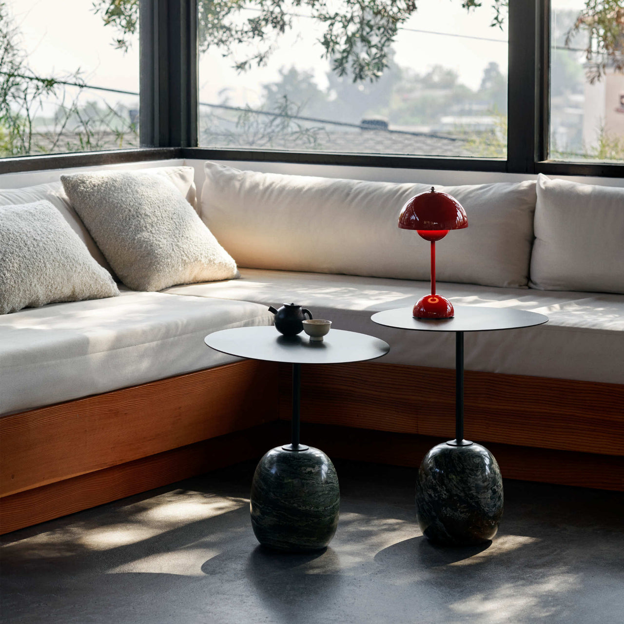 andTradition - Lato LN8 Side Table - Ivory/Crema Diva – Designitch