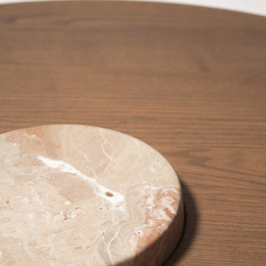 Tacchini - Mill 62 Coffee Table - Matt Breccia/Walnut – Designitch